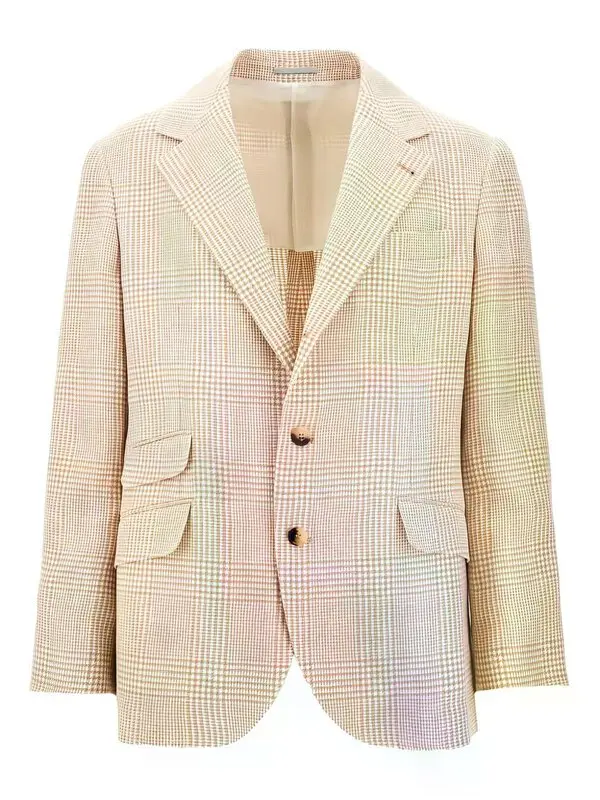 Brunello Cucinelli Single-breasted Blazer - Neutrals