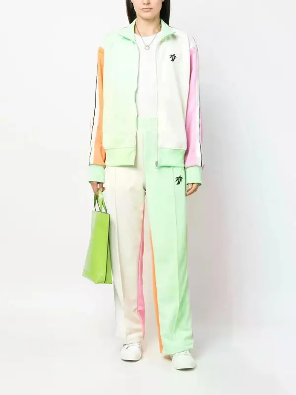 Palm Angels Logo-print Colourblock Track Pants