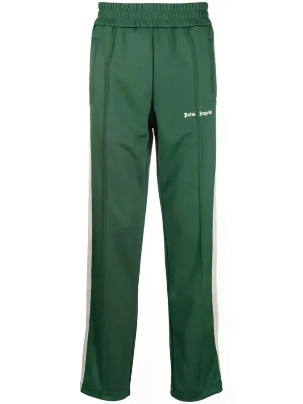 Palm Angels New Classic Track Pants - Green