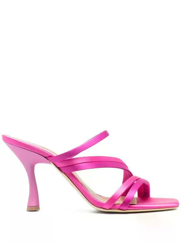 MALONE SOULIERS 100mm Sculpted Heel Sandals