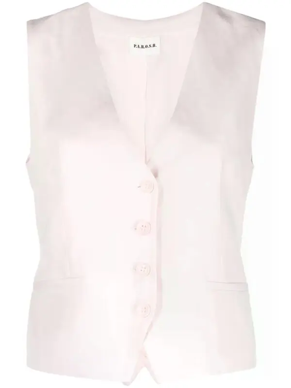P.a.r.o.s.h V-neck Tailored Waistcoat
