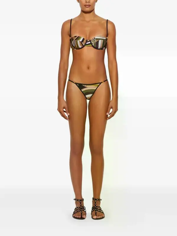 Emilio Pucci Iride Bikini Bottom - Black