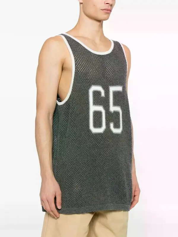Thom Browne Cashmere Basketball Jersey