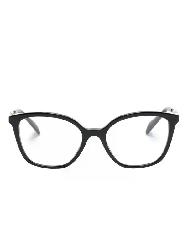 Prada Cat-eye Frame Eyeglasses - Black