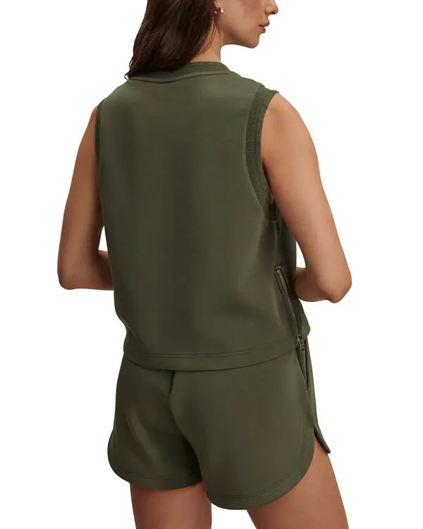 Varley Shea Cropped Tank Top - Thyme