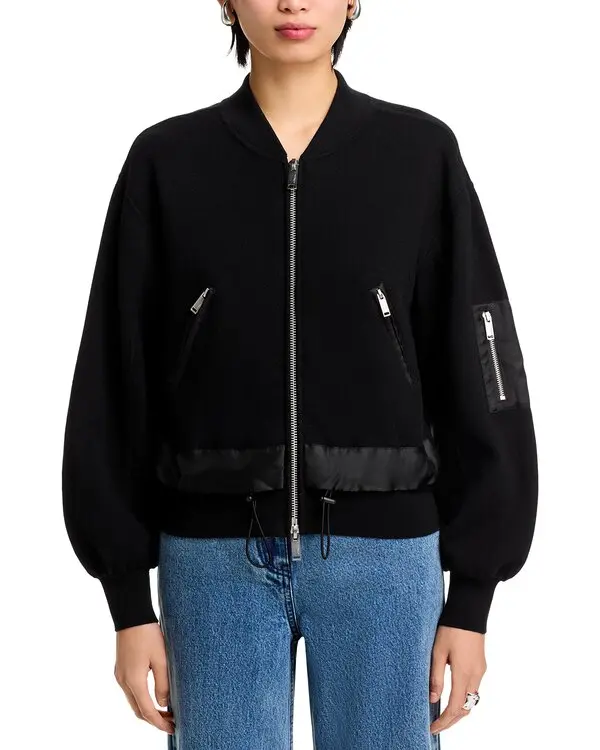 3.1 Phillip Lim Double Layer Bomber Jacket