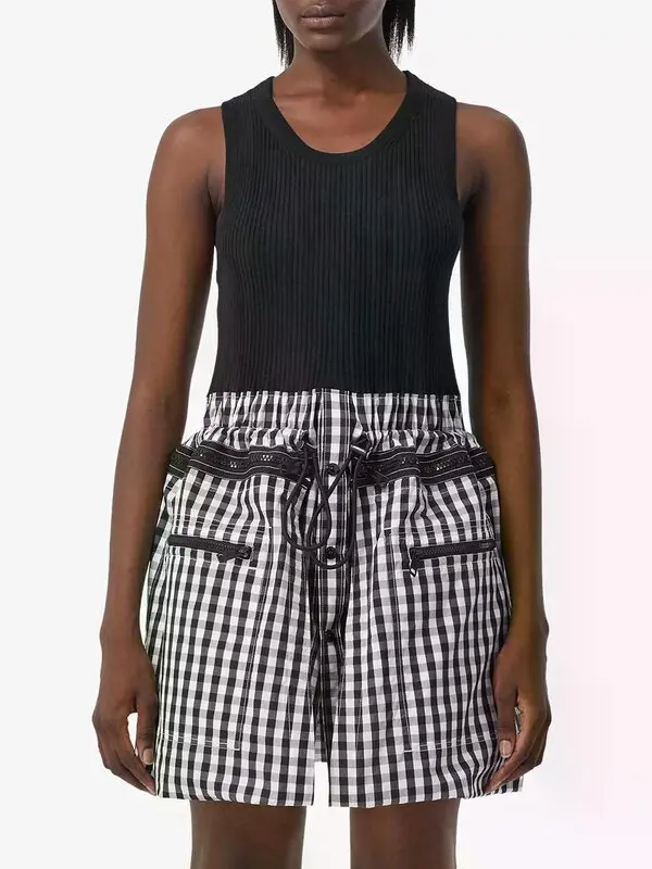 Burberry Gingham Loop-back Dress