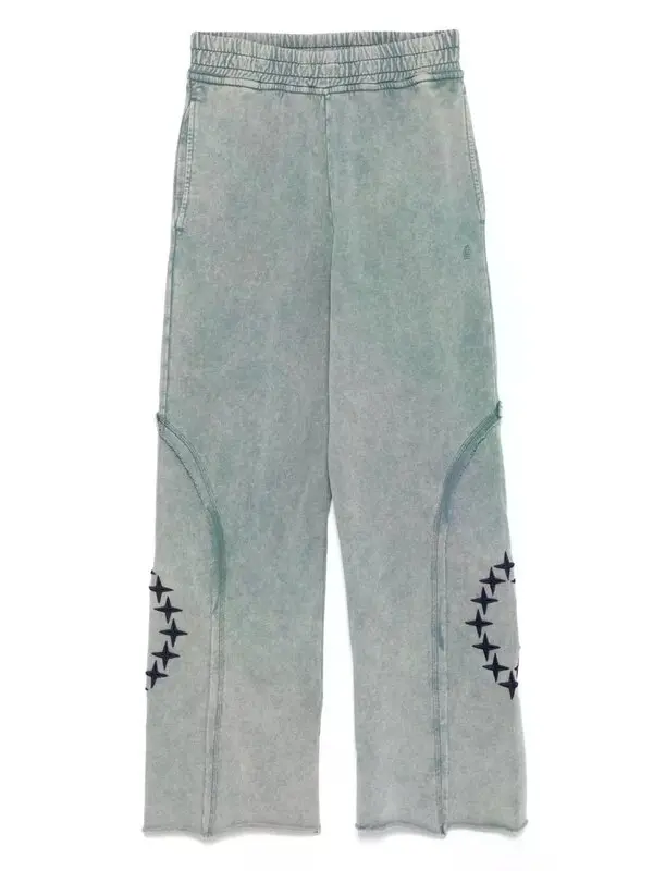 Études Studio Embroidered Track Pants - Blue