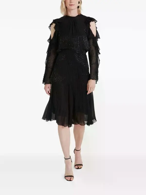 TEMPERLEY LONDON Neptune Midi Skirt