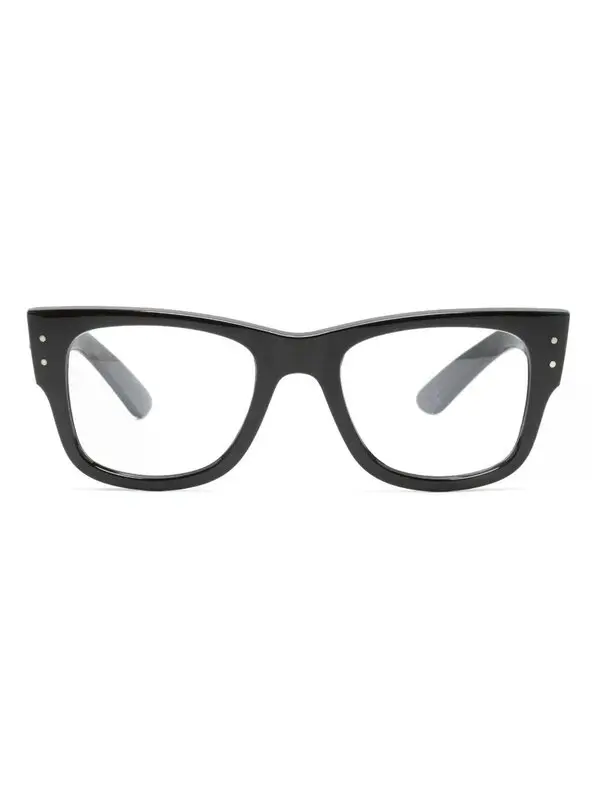 Ray-ban Mega Wayfarer Square-frame Eyeglasses - Black