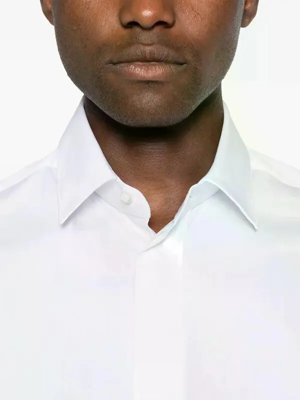 MAZZARELLI Cotton-blend Shirt