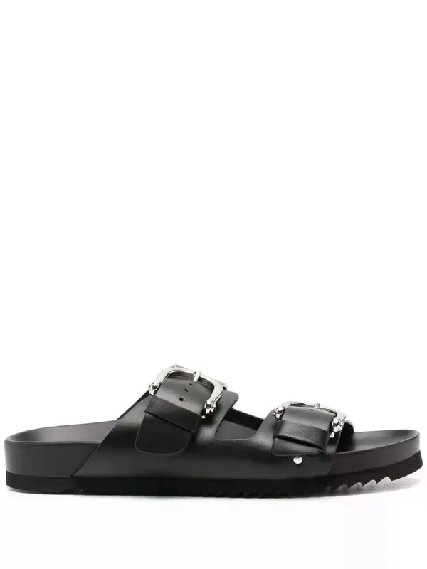P.a.r.o.s.h Buckled Leather Sandals