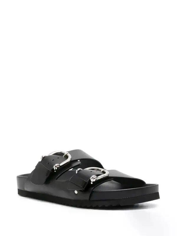 P.a.r.o.s.h Buckled Leather Sandals