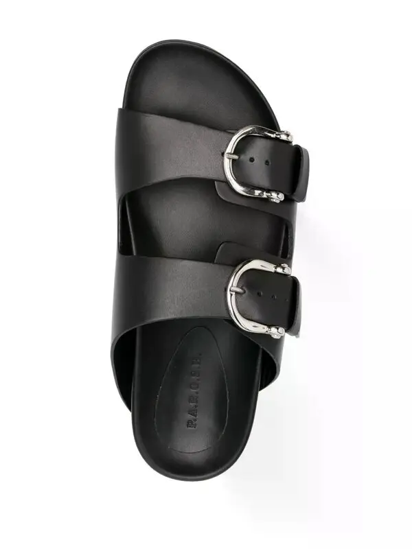 P.a.r.o.s.h Buckled Leather Sandals