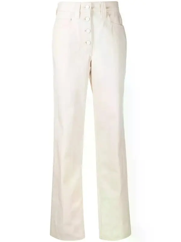 Sunnei Button-fly Flared Jeans