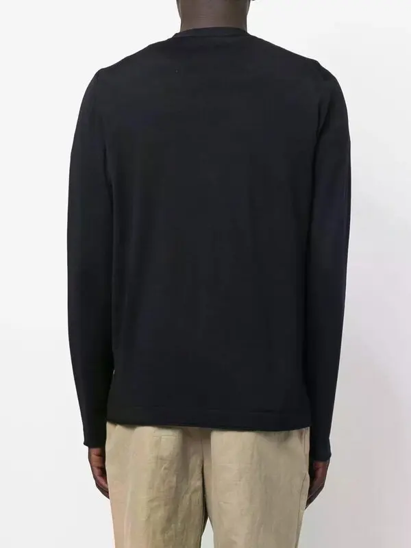 GOES BOTANICAL V-neck Merino Cardigan