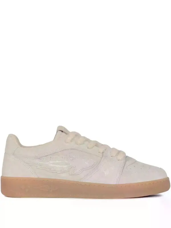 ENTERPRISE JAPAN Egg Rocket Suede Low-top Sneakers - Neutrals
