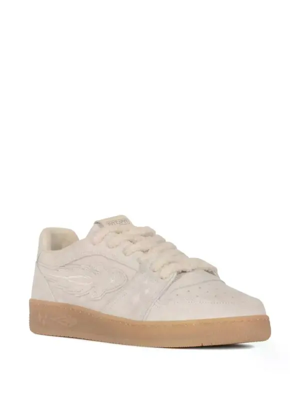 ENTERPRISE JAPAN Egg Rocket Suede Low-top Sneakers - Neutrals
