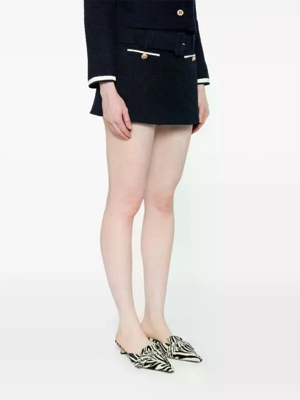 SELF-PORTRAIT Tweed Skort