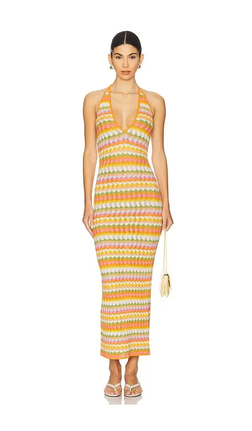 Ronny Kobo Yael Knit Dress - Rainbow Multi