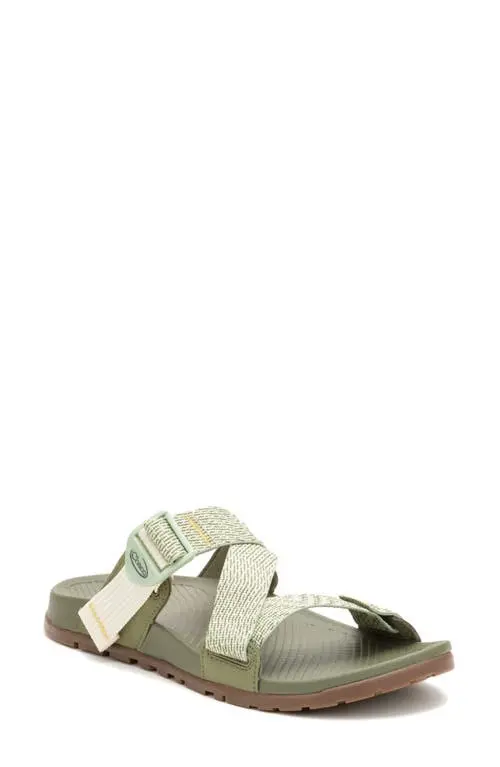 CHACO Lowdown Slide Sandal - Meadow Laurel Green