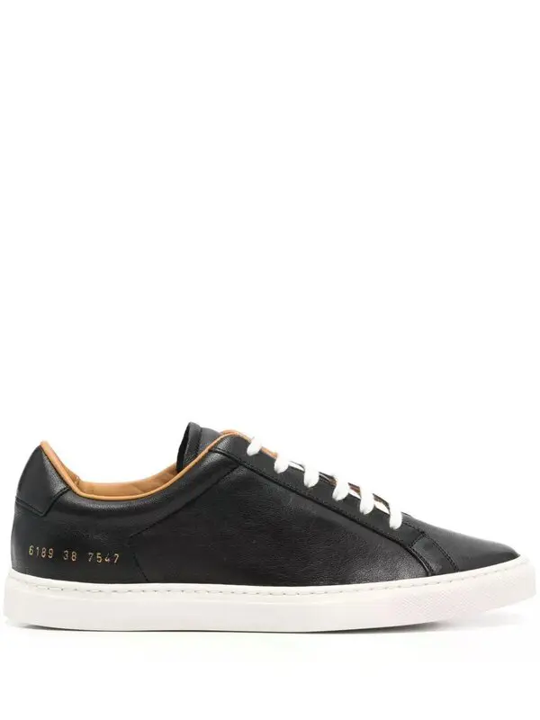 COMMON PROJECTS Leather Sneakers - Black