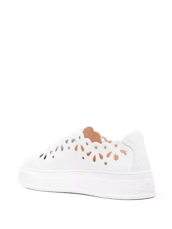 Agl Leather Sneakers - White