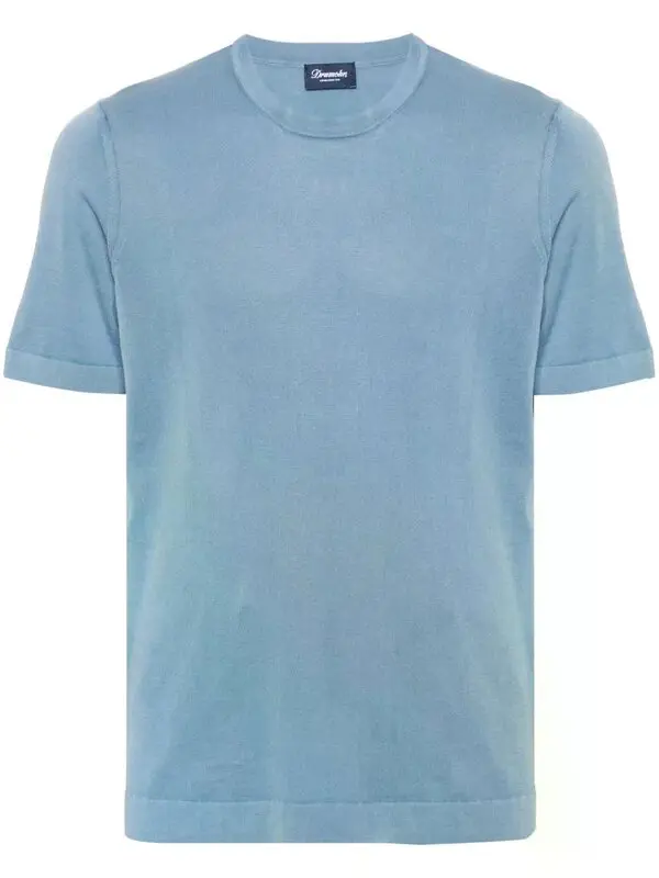DRUMOHR Crew-neck Short-sleeve Jumper