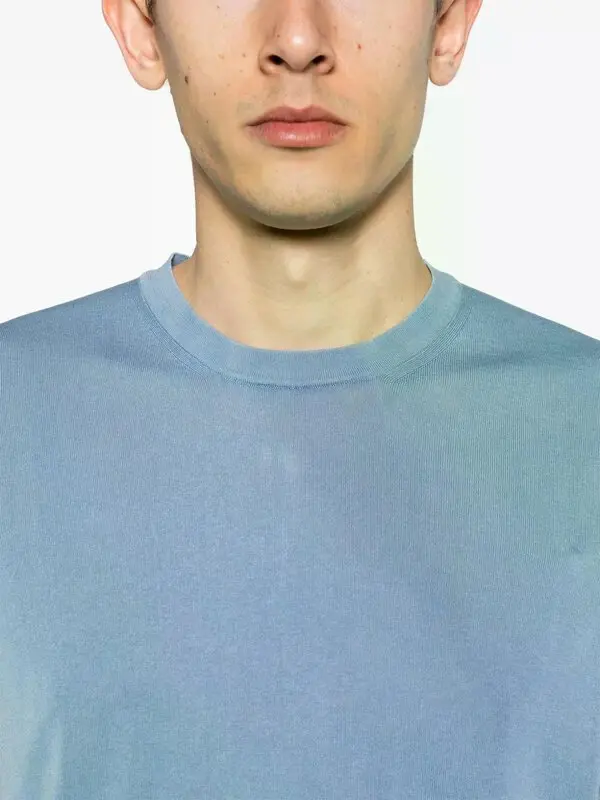 DRUMOHR Crew-neck Short-sleeve Jumper