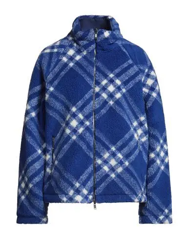 Burberry Casual Jacket With Turtleneck - Bright Blue
