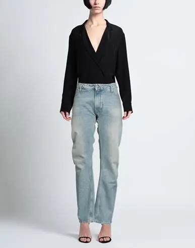 THE BIG WHITE BLUE Denim Mom Jeans