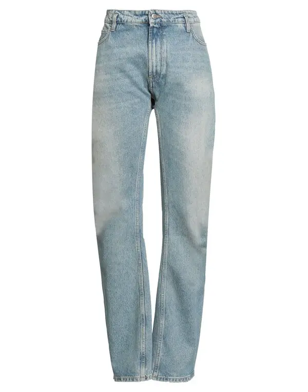 THE BIG WHITE BLUE Denim Mom Jeans