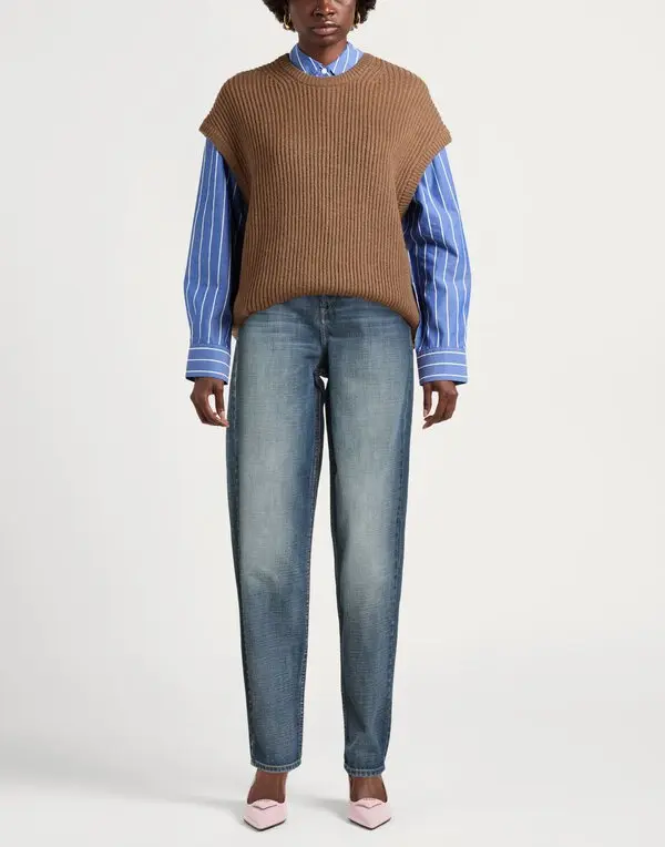 MARANT ETOILE Tapered High Waisted Jeans
