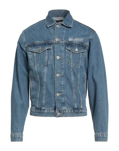 Karl Lagerfeld Denim Trucker Jacket - Blue
