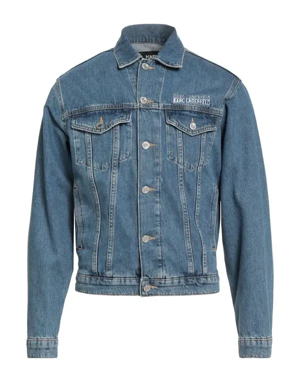 Karl Lagerfeld Denim Trucker Jacket - Blue