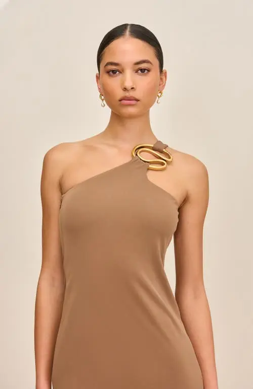 Cult Gaia Chani One-shoulder Maxi Dress