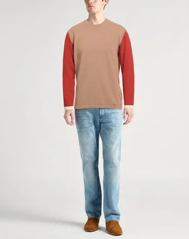 DANIELE FIESOLI Wool & Cashmere Two-tone Sweater