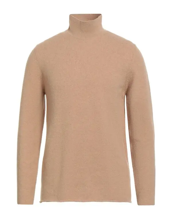 Alpha Studio Turtleneck In Recycled Wool Blend