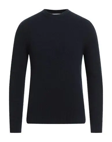 Alpha Studio Wool, Polyamide, Cashmere, And Elastane Sweater - Navy