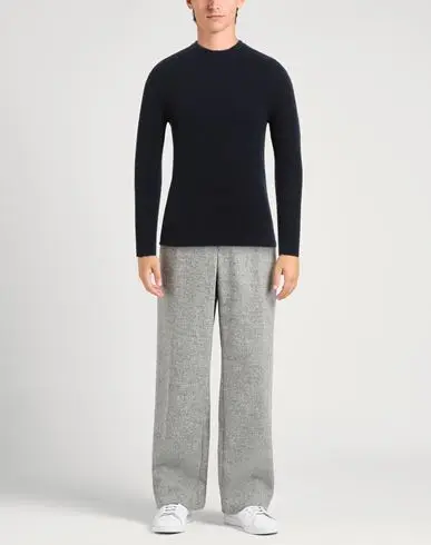Alpha Studio Wool, Polyamide, Cashmere, And Elastane Sweater - Navy