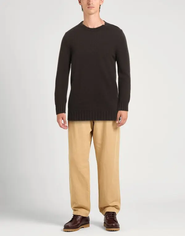 Alpha Studio Sweater In Wool, Viscose, Polyamide, And Cashmere - Brown