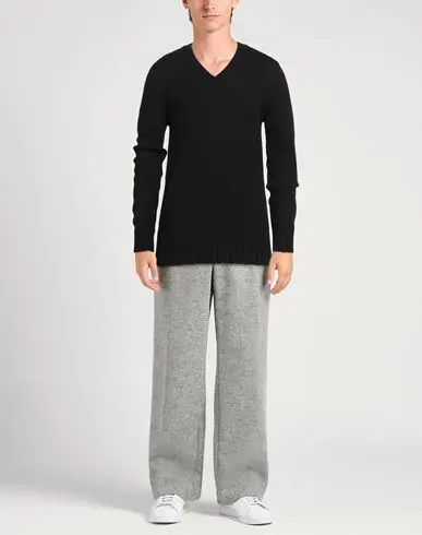 Alpha Studio Sweater In Wool, Viscose, Polyamide, And Cashmere - Black