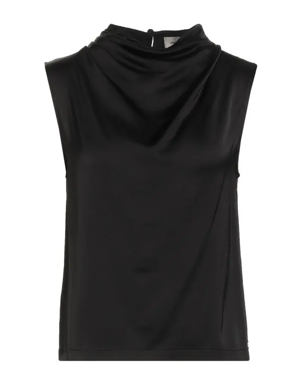 OTTOD'AME Satin Sleeveless Top