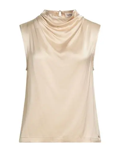 OTTOD'AME Satin Sleeveless Top