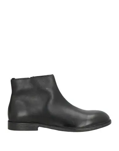 Moma Ankle Boots In Leather - Black