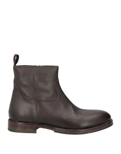 Moma Ankle Boots In Calfskin - Brown