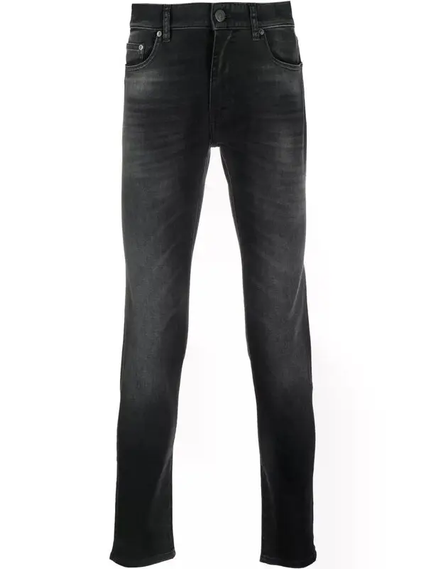 PT TORINO Slim-cut Mid-rise Jeans
