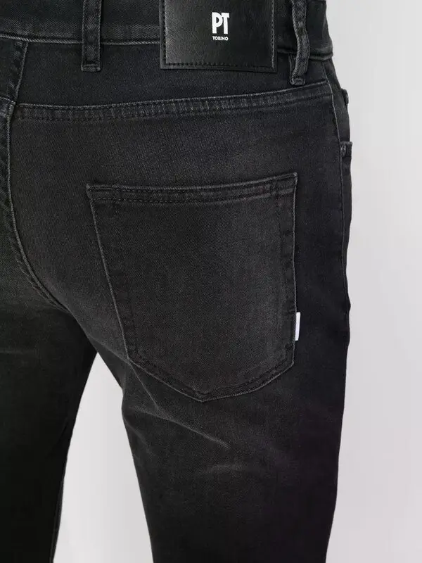 PT TORINO Slim-cut Mid-rise Jeans