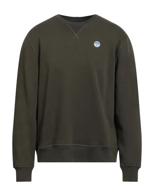 NORTH SAILS Cotton Fleece Sweatshirt - Green