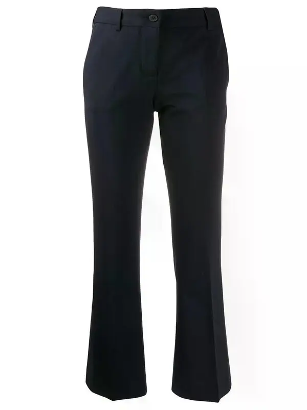 Alberto Biani Cropped Slim-fit Trousers